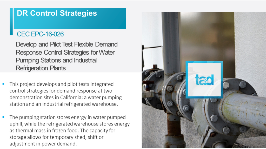 CEC EPC-16-026 – Develop and Pilot Test Flexible Demand Response ...